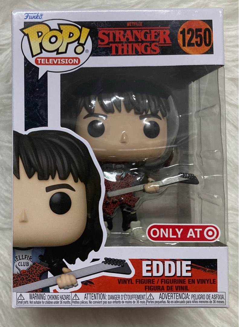 Target Exclusive Netflix Stranger Things Eddie Funko Pop, Hobbies ...