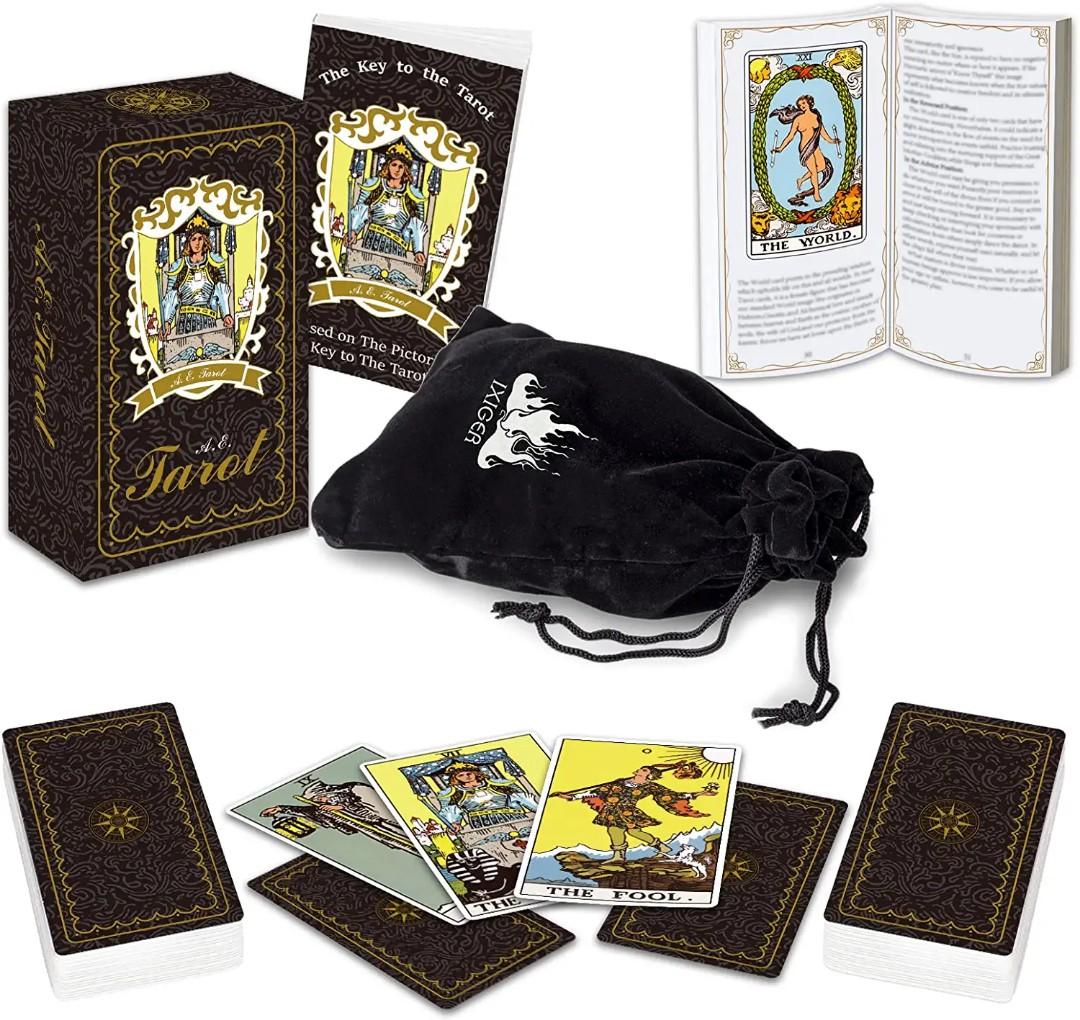 Tarot Cards Deck with Guide Book,Tarot Cards Deck,Tarot Card,Tarot ...