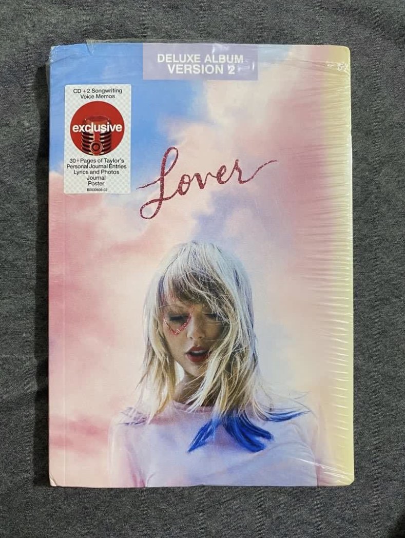 Taylor Swift Lover Deluxe Version 2, Hobbies & Toys, Music & Media, CDs ...