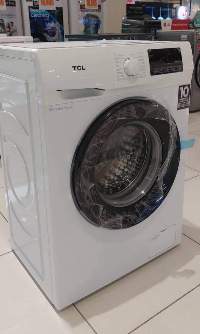 TCL FRONT LOAD INVERTER WASHING MACHINE NEW MODEL, TV & Home Appliances ...