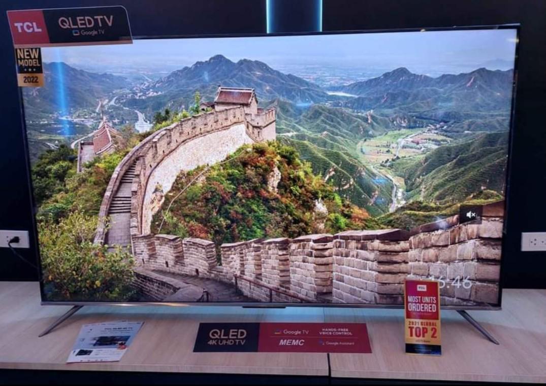 TCL QLED 4K TV NEW MODEL-2022 100%BRANDNEW AND SEALED WITH OFFICIAL ...
