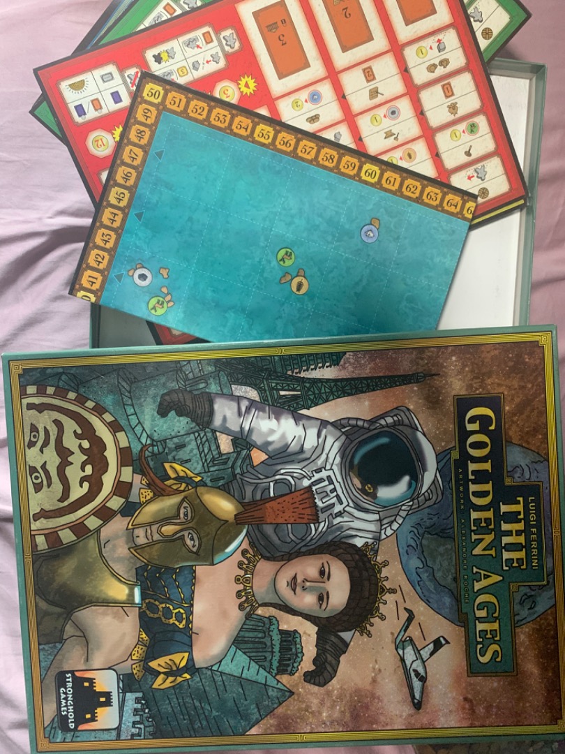 The Golden Ages - board game, Hobbies & Toys, Toys & Games on Carousell