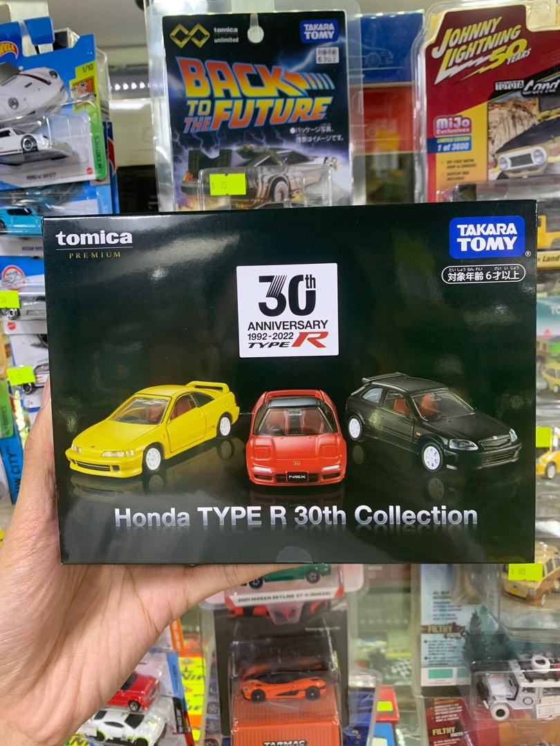 本月新車！ Tomica Premium Honda Type R 30th Anniversary Collection Boxset ...