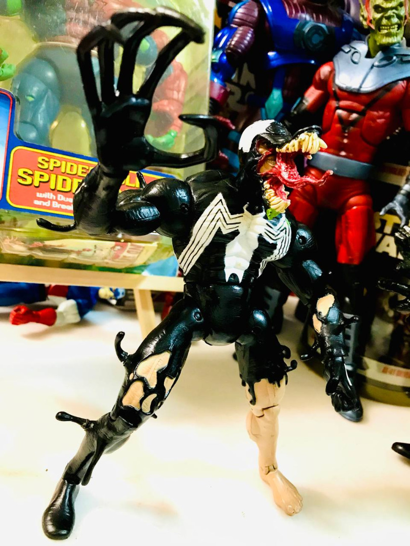 TOYBIZ 6" MARVEL LEGENDS 2001 CLASSIC SPIDER MAN SERIES - VENOM ...