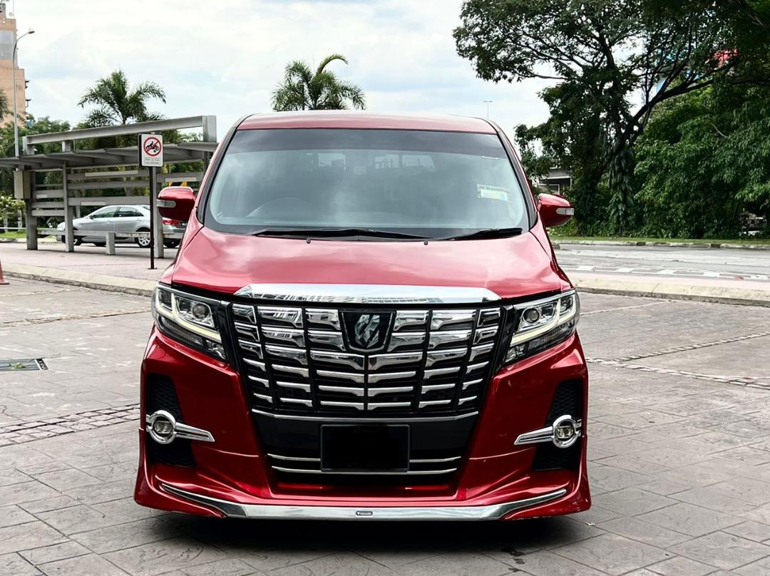 toyota alphar at modelista facelift body kit sport rim golden eye, Cars ...