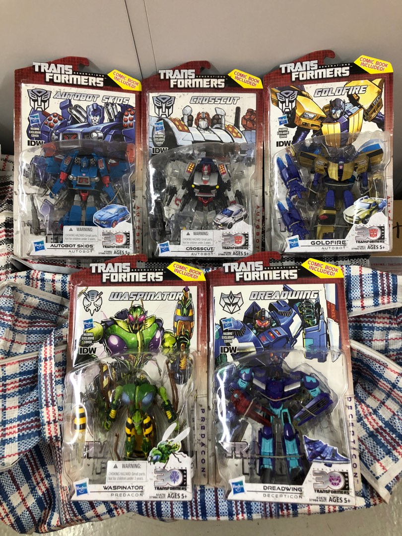 TRANSFORMERS變形金剛GENERATIONS 30週年- DELUXE CLASS IDW AUTOBOT SKIDS ...