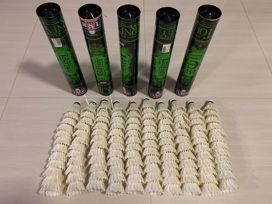 Used badminton shuttlecocks for sale, Sports Equipment, Sports & Games ...
