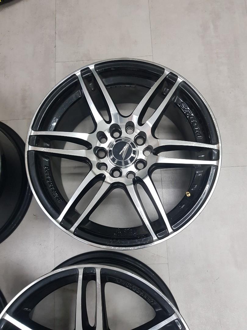 Used Dual Pcd 15" Replica Wedsport Rims Only, Car Accessories, Tyres ...