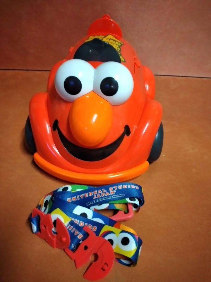 USJ Limeted SESAME STREET ELMO Popcorn Bucket, Hobbies & Toys, Toys ...