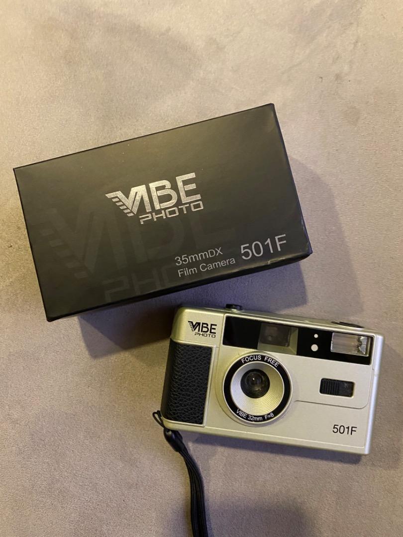 Vibe Film Camera 35mm with box, Photography, Cameras on Carousell