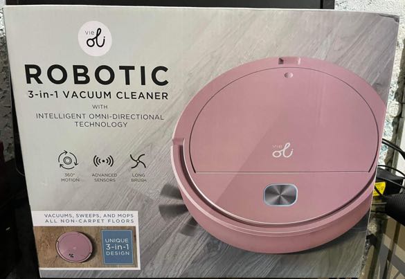 Vie Oli Robotic 3-1 Vacuum Cleaner, Furniture & Home Living, Cleaning ...