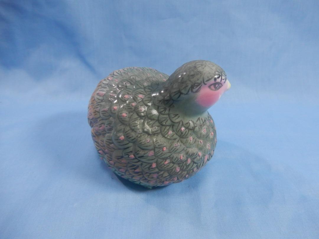 Vintage ceramic partridge Quail hand painted circa late 20th Century ...