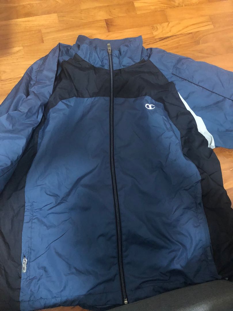 Vintage Champion Windbreaker, Men's Fashion, Coats, Jackets and ...