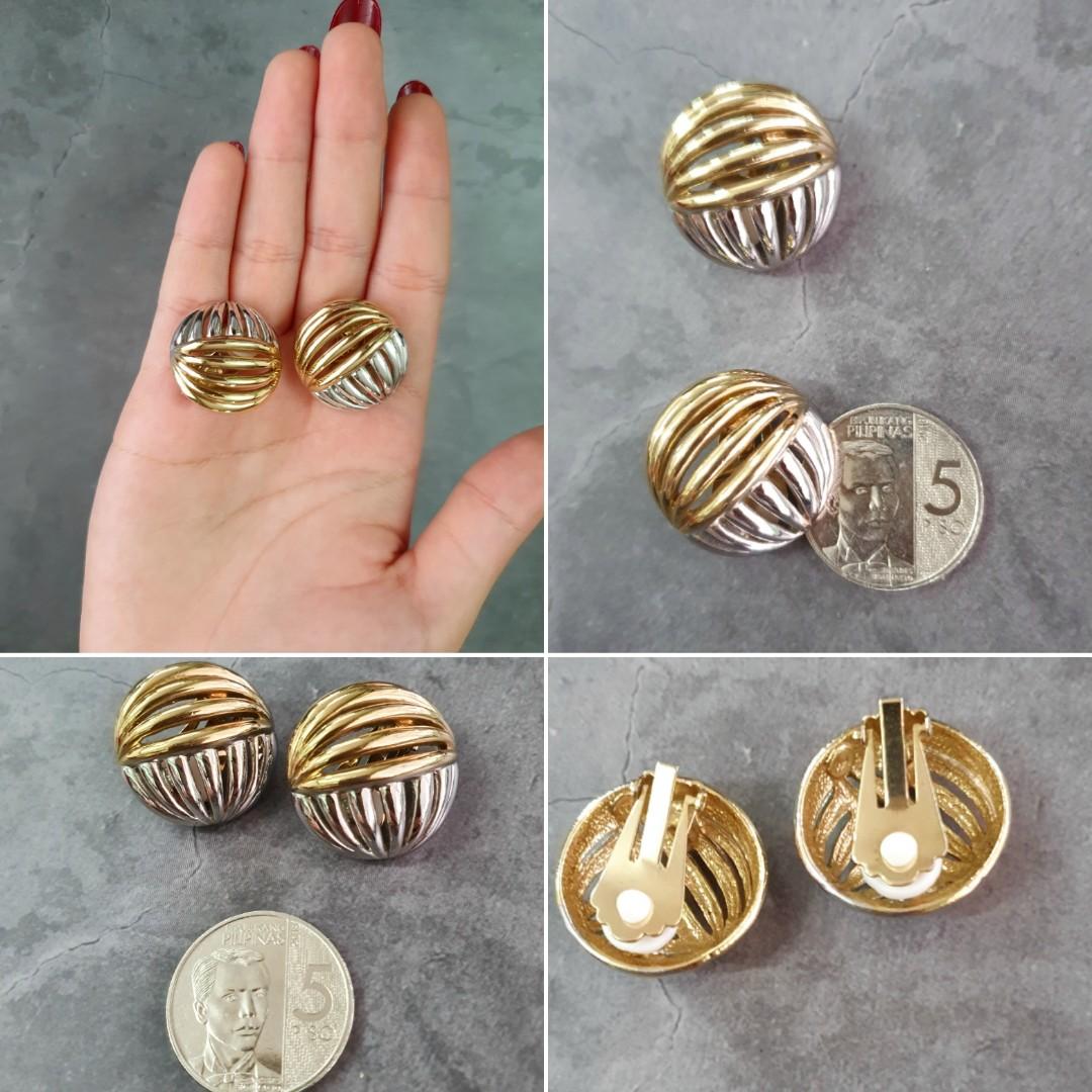 Vintage Hane Mori Clip on Earrings from Japan, Luxury, Accessories on ...