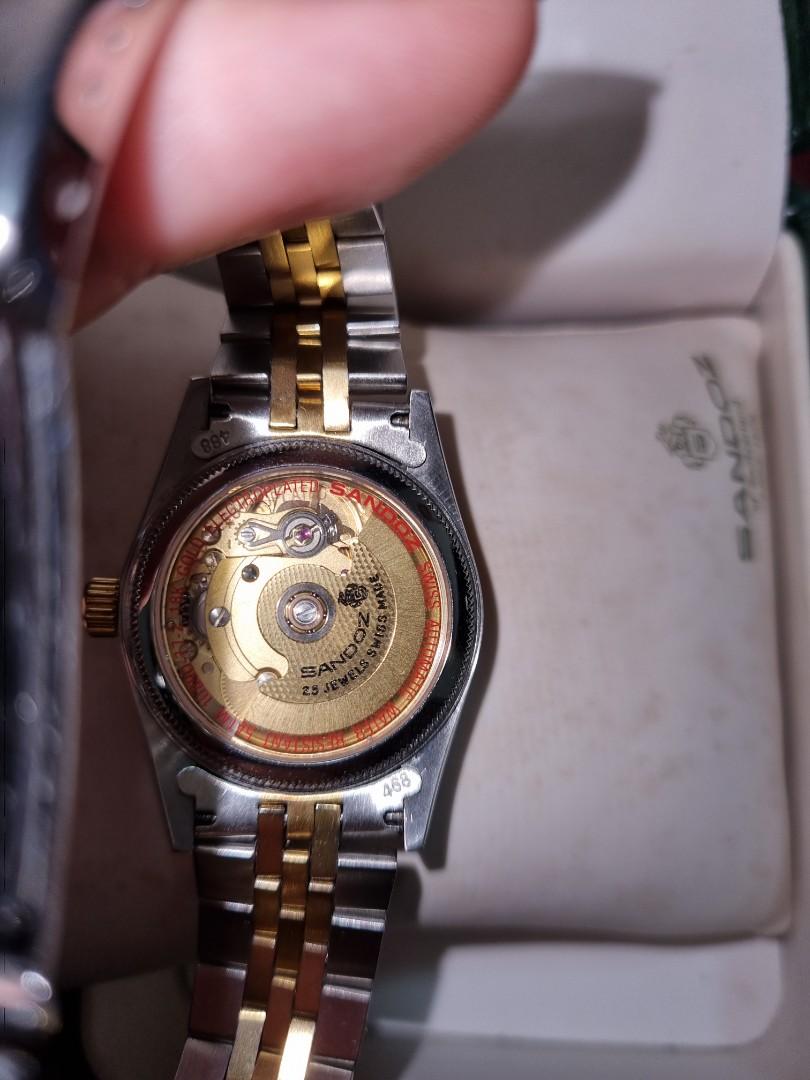 Vintage Sandoz Automatic Watch, Luxury, Watches on Carousell