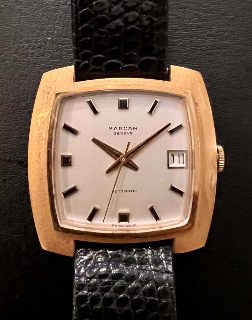 Vintage Sarcar Men's Dress Watch 1970s Valjoux 2622, Luxury, Watches on ...