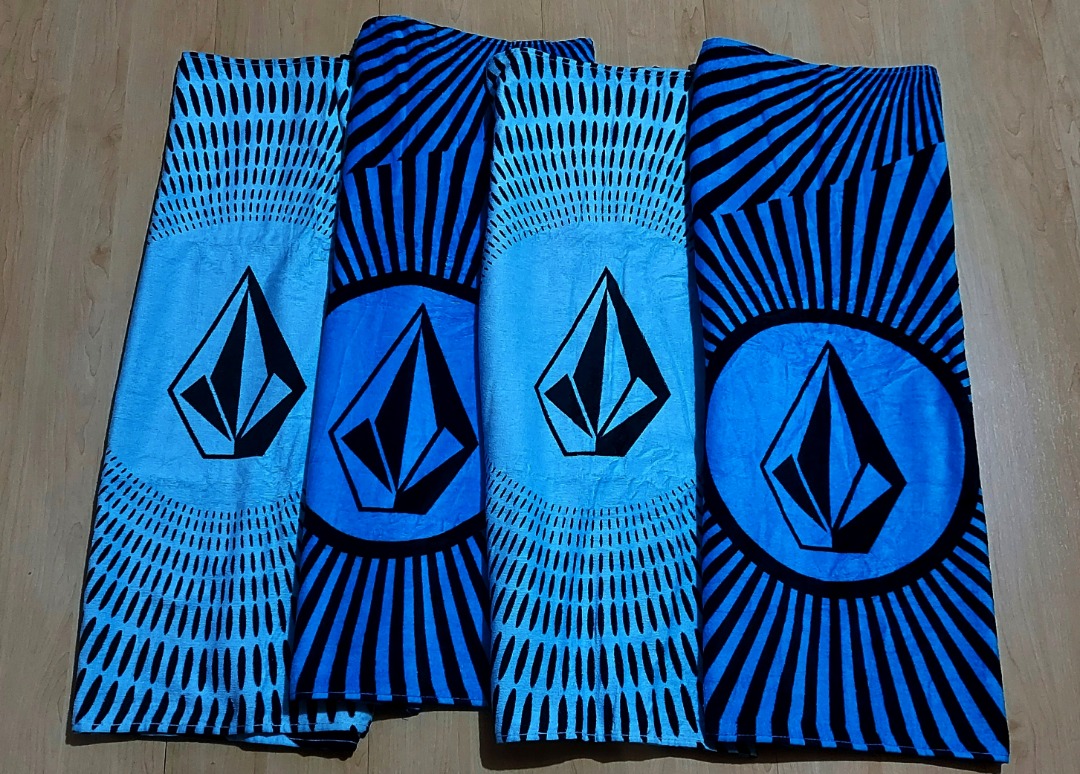 VOLCOM Beach Towel, Men's Fashion, Activewear on Carousell