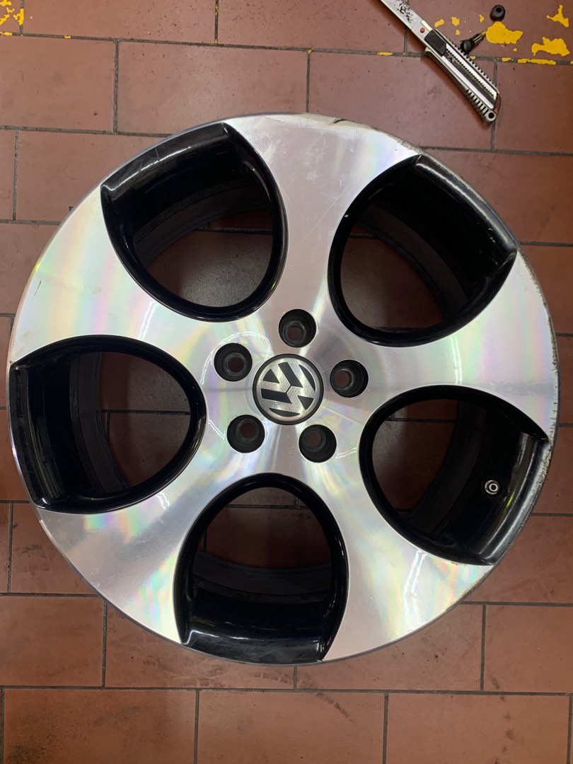 Volkswagen Golf GTI original rims 18 5x112, Car Accessories, Tyres ...