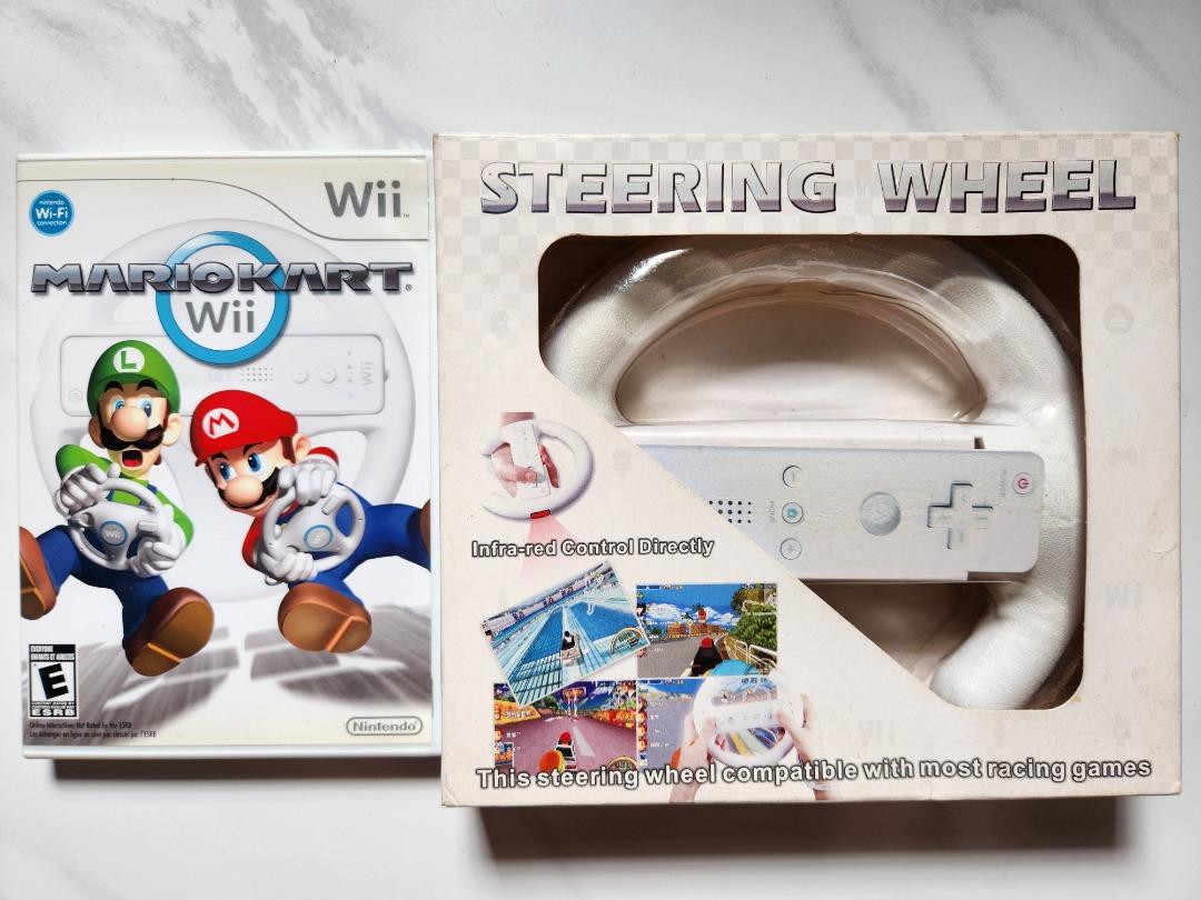 Wii Mario Kart with Wheel , Wii Play , XBOX Gen 1 Games, Star Wars ...