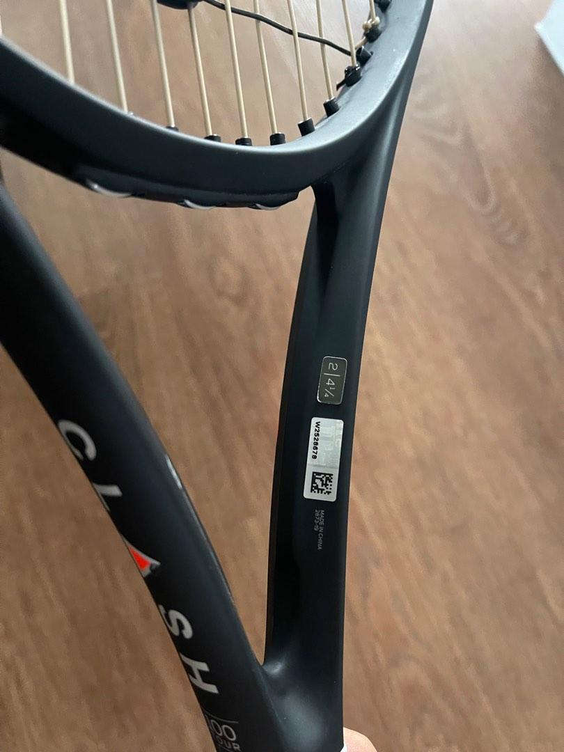 Wilson Clash 100 Tour v1.0 Tennis Racket, Sports Equipment, Sports ...