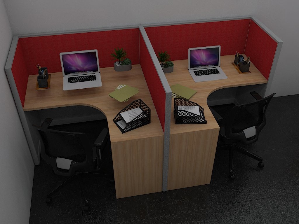 workstation table, office cubicles ,partition panel, Furniture & Home ...