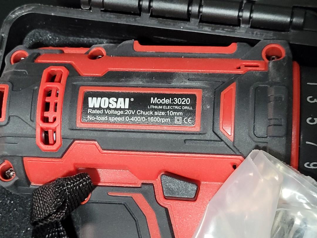 Wosai 20V cordless drill, Furniture & Home Living, Home Improvement ...