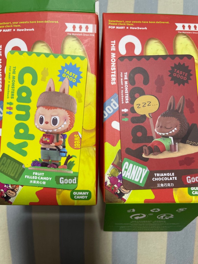 WTS: Popmart X How2work Candy The Monsters Labubu, Hobbies & Toys, Toys ...