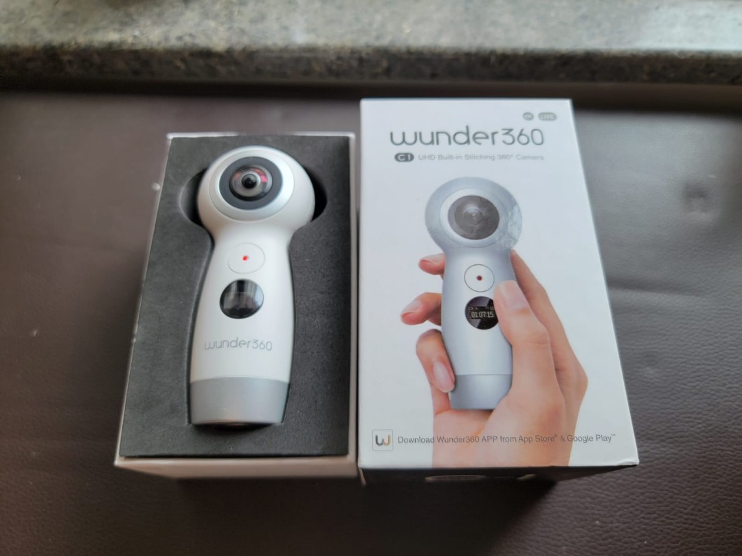Wunder 360 C1 全景相機, 攝影器材, 相機 - Carousell
