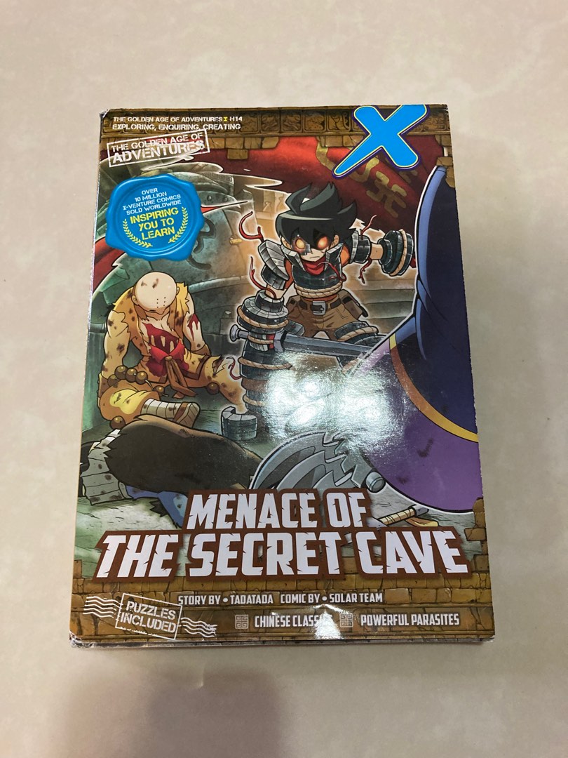 X Adventure - Menace of the Secret Cave, Hobbies & Toys, Books ...
