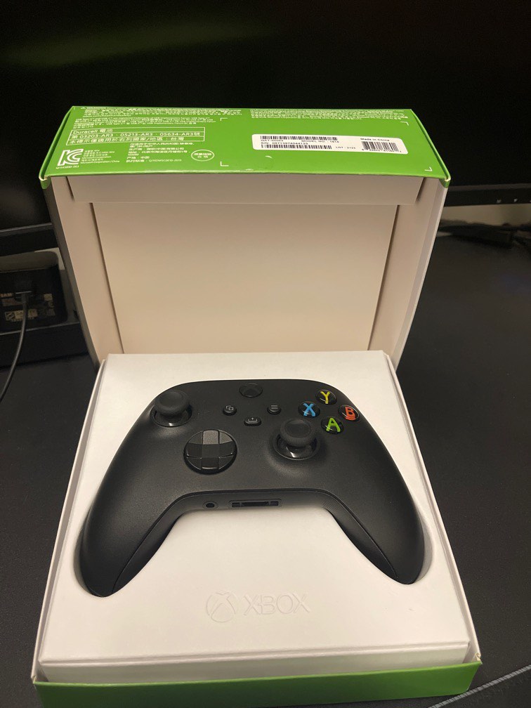 Xbox Controller Carbon Black, Video Gaming, Gaming Accessories ...