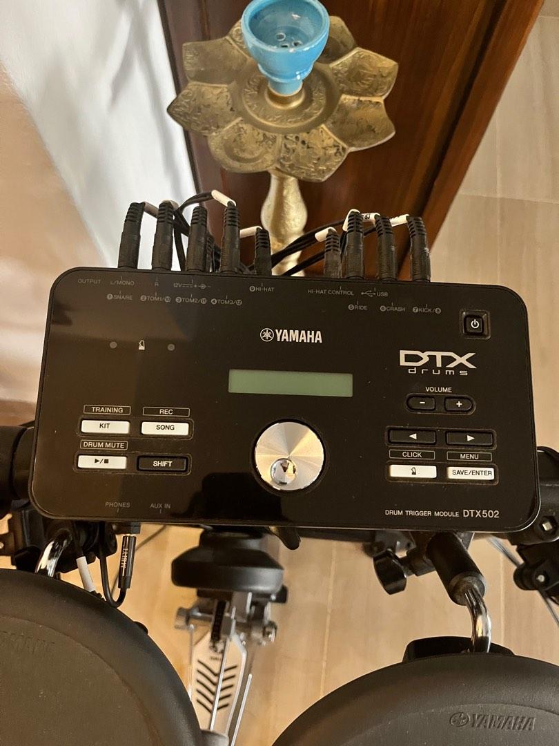 Yamaha DTX 502 Electric Drum Set, Hobbies & Toys, Music & Media ...