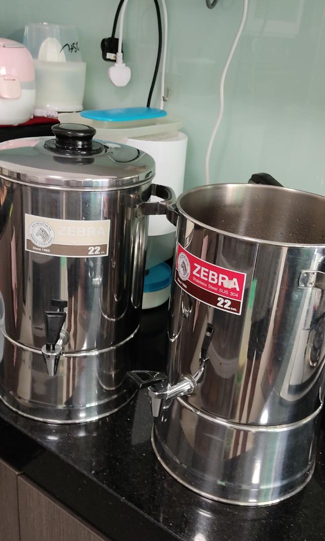 Zebra water dispenser 22cm x2, TV & Home Appliances, Other Home ...