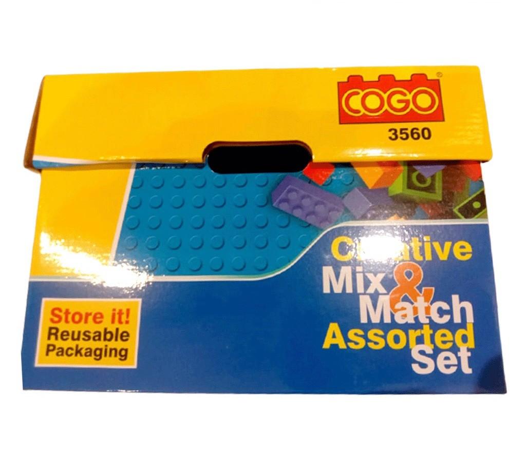 Cogo Creative Mix and Match Set Building Blocks, Hobbies & Toys, Toys ...