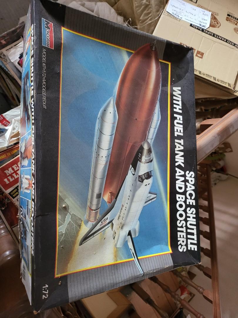 1/72 Monogram Space Shuttle, Hobbies & Toys, Collectibles & Memorabilia, Vintage Collectibles on ...