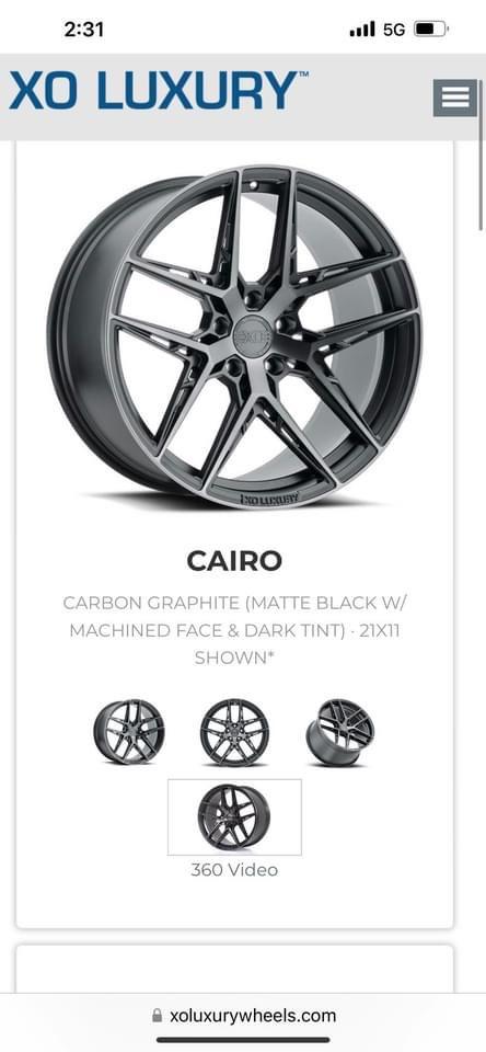 19 inch XO Luxury Rims 5x 112, Car Accessories, Tyres & Rims on Carousell