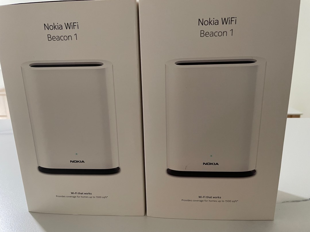 1 pair of Nokia Beacon 1 routers, Computers & Tech, Parts & Accessories ...