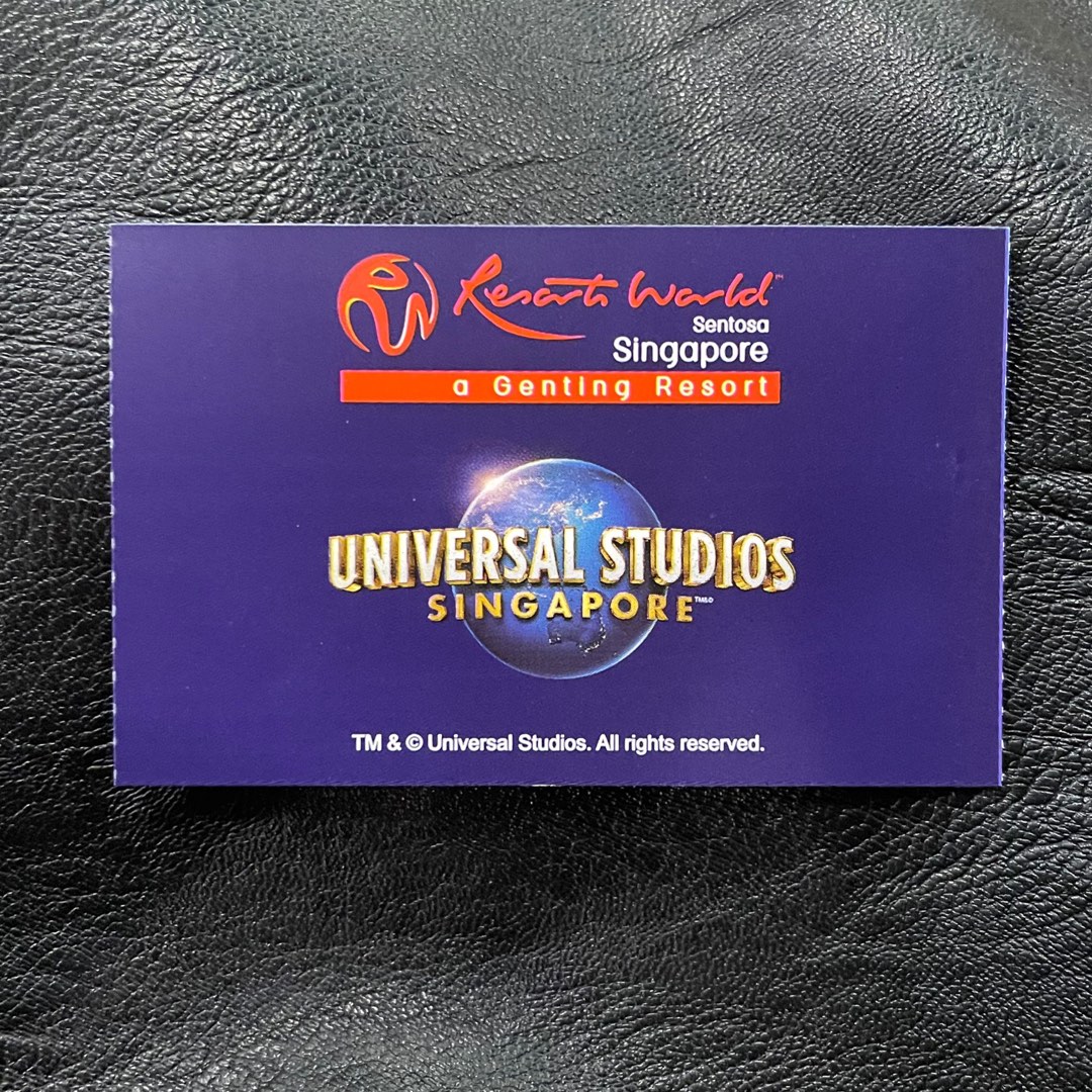 1 USS TICKET, Tickets & Vouchers, Local Attractions & Transport on ...