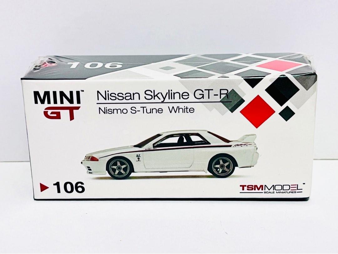全新 絕版 未開封 MiniGT No. 106 Scale 1:64 1/64 比例 Mini GT 合金 車仔 日產 Nissan ...
