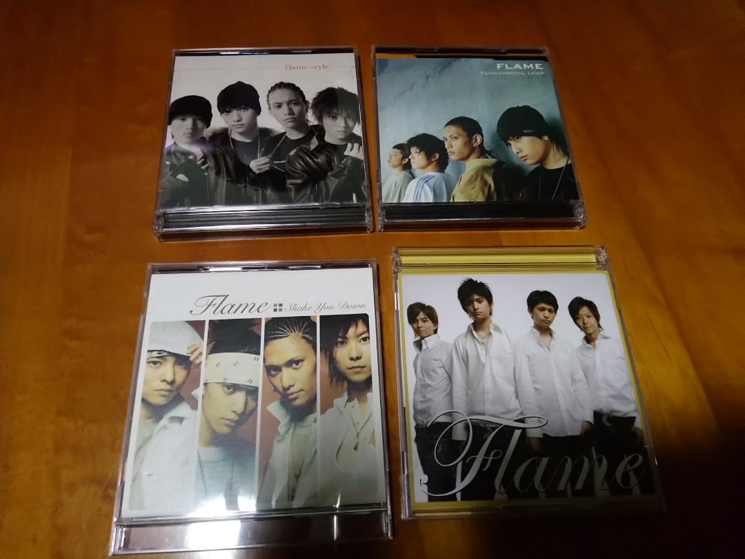 日本明星 FLAME - CD & DVD (single 單曲 / album大碟), 興趣及遊戲, 音樂樂器 & 配件, 音樂與媒體 ...