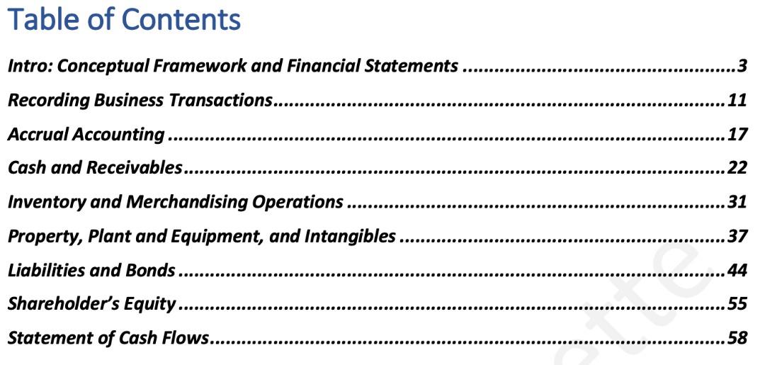 [A+ Grade] Financial Accounting 101 Comprehensive Study Notes ...