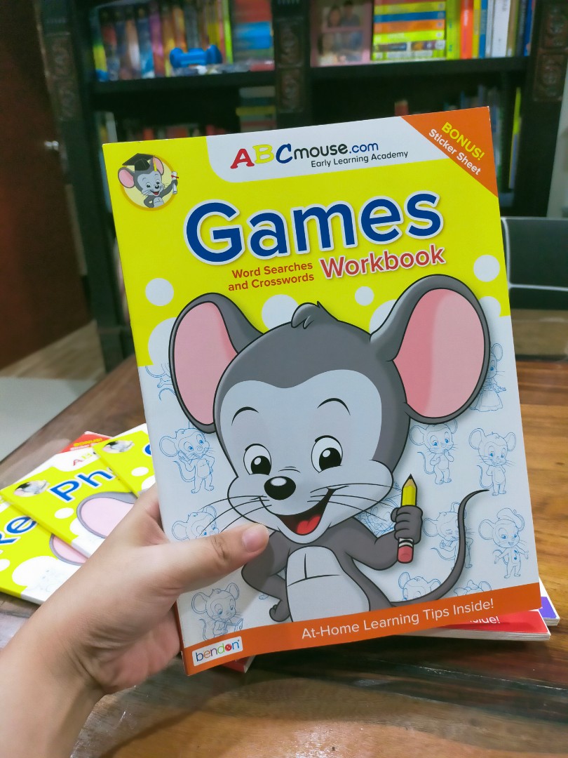 ABC mouse workbook Games, Hobbies & Toys, Books & Magazines, Children's ...