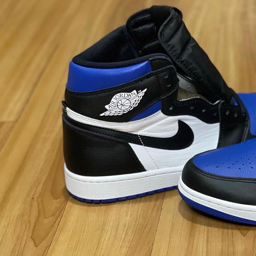 Jordan 1 Retro High Royal Toe, Men's Fashion, Footwear, Sneakers on ...