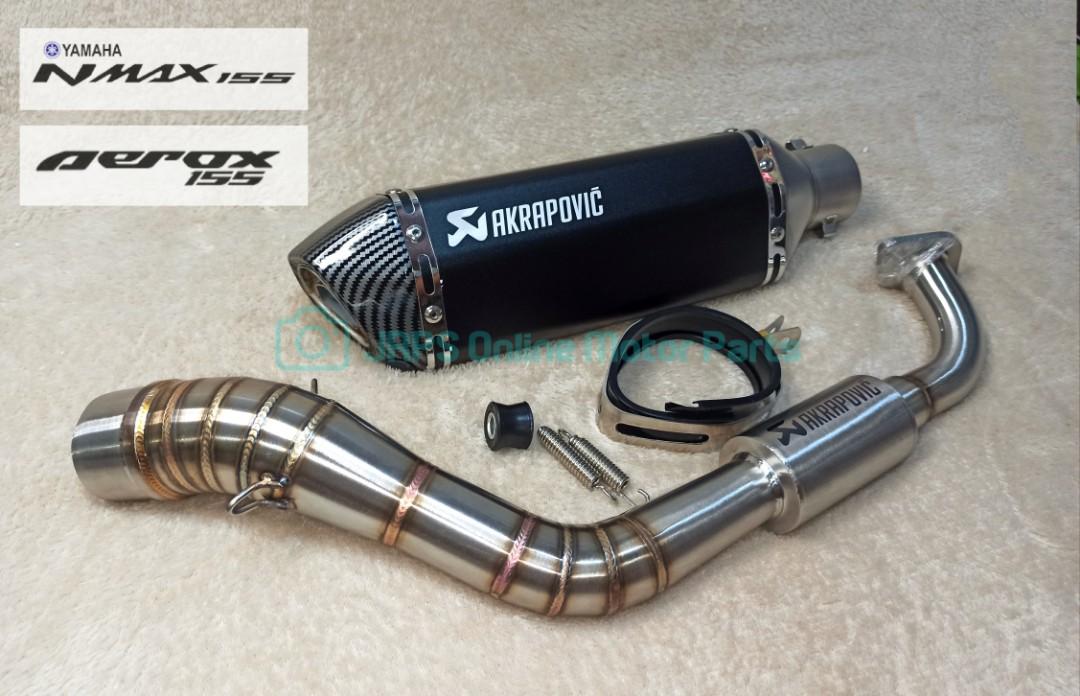Akrapovic SC Project Full System Exhaust Pipes for NMAX V2 V2.1 2020 ...