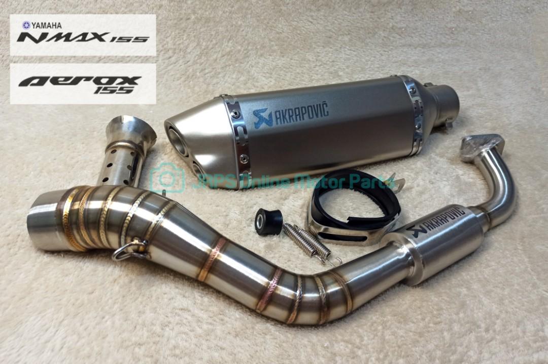 Akrapovic SC Project Full System Exhaust Pipes for NMAX V2 V2.1 2020 ...