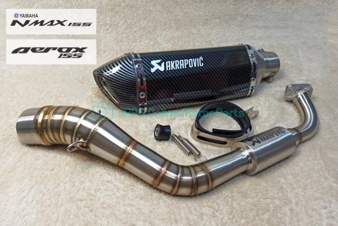 Akrapovic SC Project Full System Exhaust Pipes for NMAX V2 V2.1 2020 ...