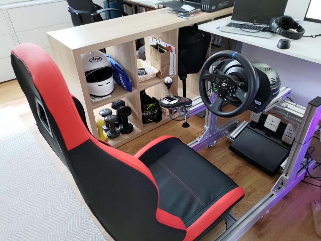 Aluminium Profile Racing Rig, Video Gaming, Gaming Accessories ...