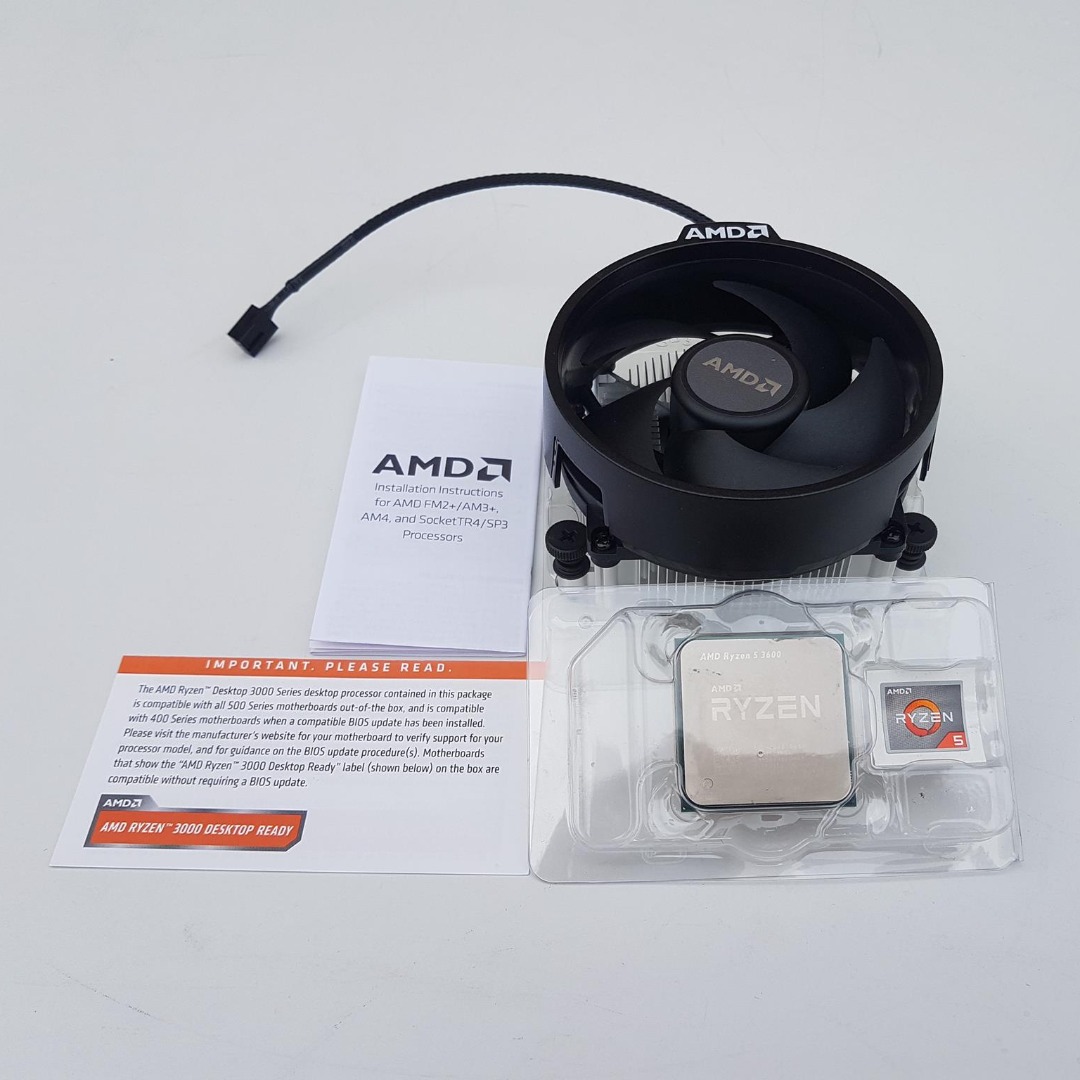 AMD Ryzen™ 5 3600 w/Stock HSF, Computers & Tech, Parts & Accessories ...