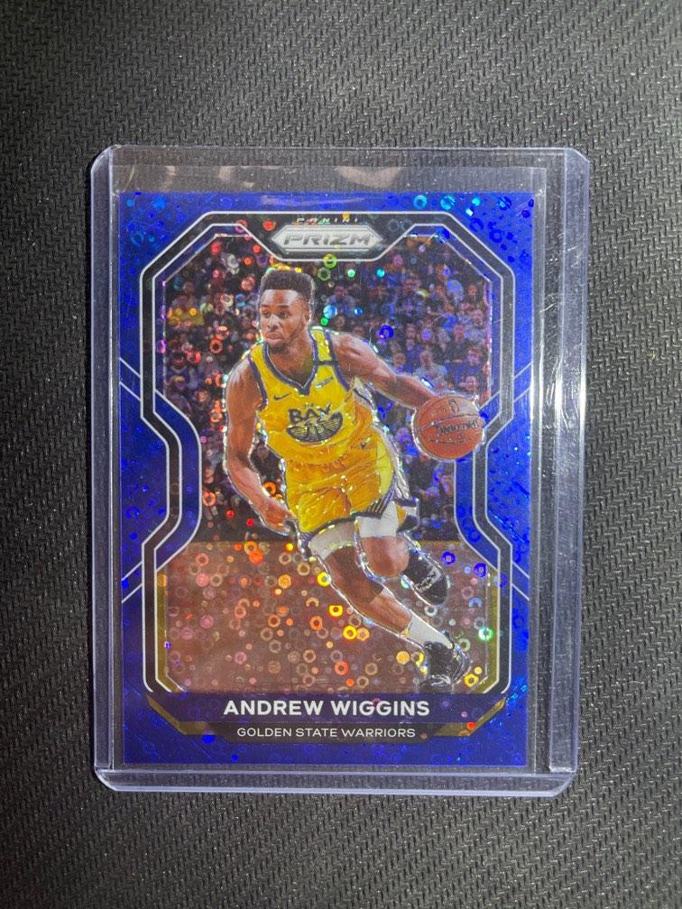 Andrew Wiggins 2020-2021 Prizm Blue Disco | Numbered 109/175 | Nba Card ...