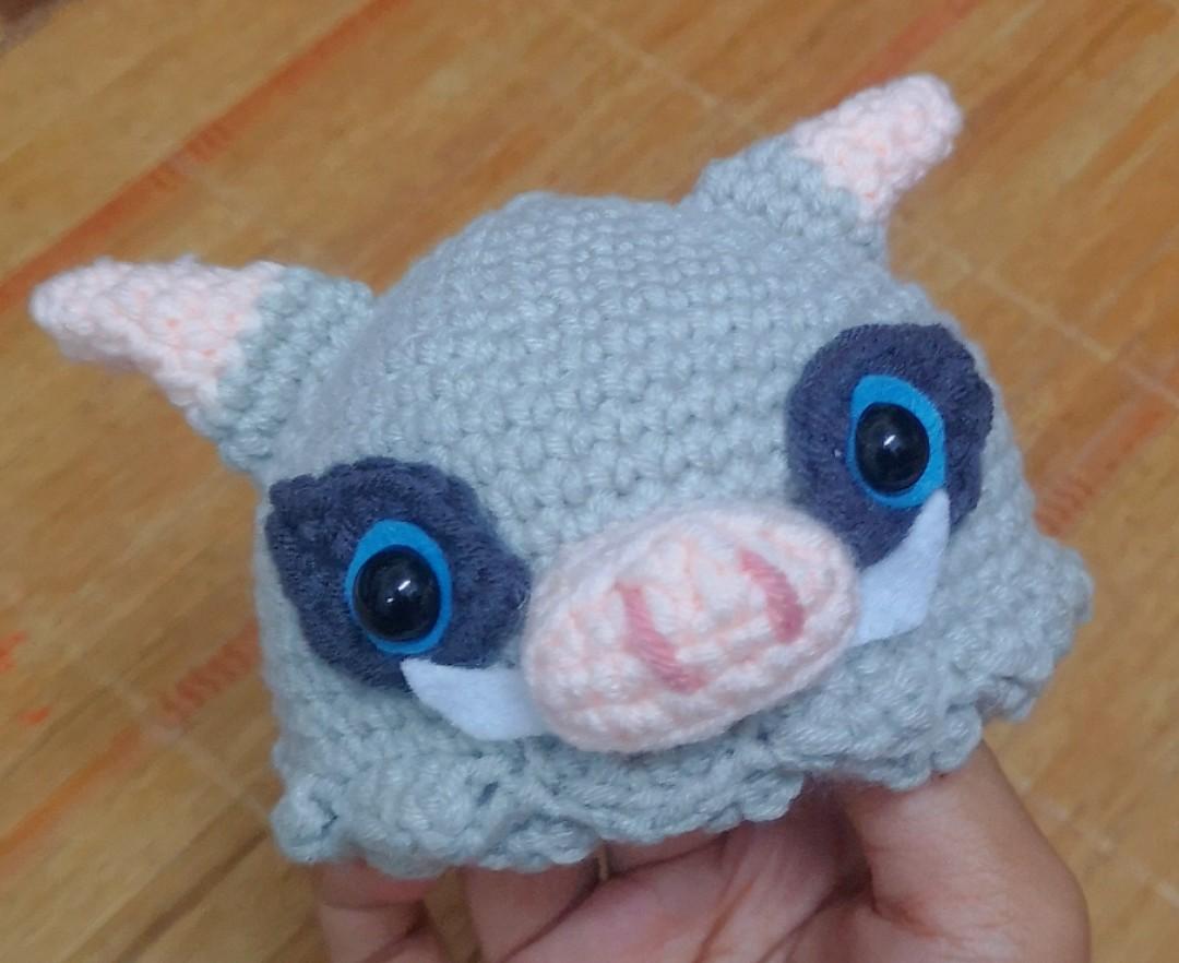 Anime Demon Slayer Inosuke Amigurumi Crochet Doll, Hobbies & Toys ...