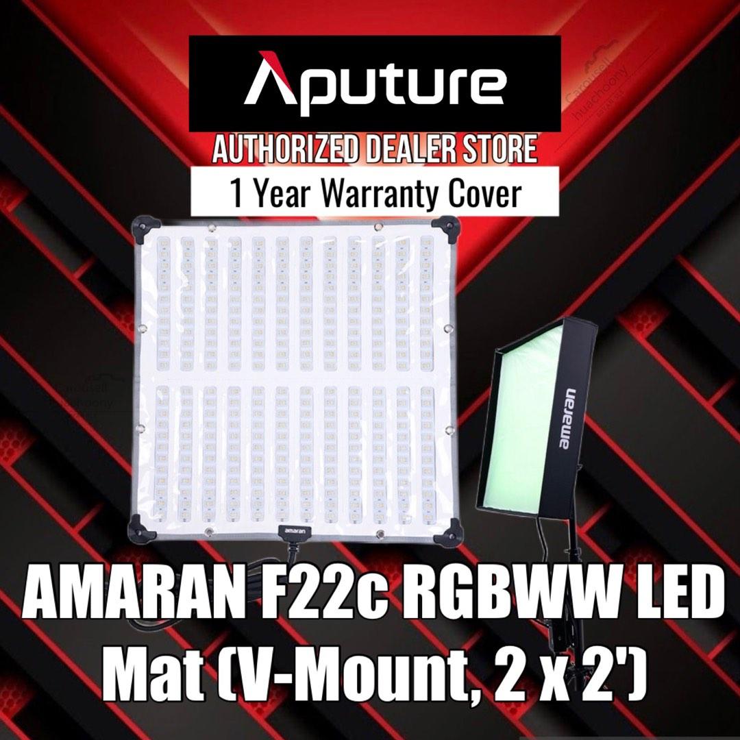 APUTURE amaran F22c RGBWW LED Mat (V-Mount, 2 x 2'), Photography ...